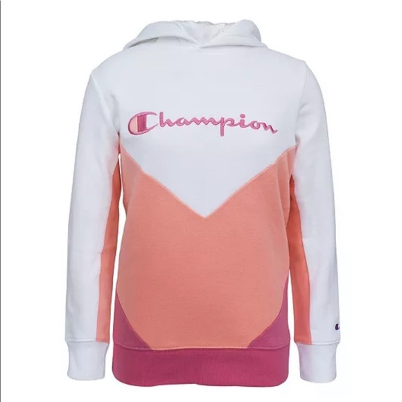Champion | Jackets & Coats | Nwt Champion Color Block Fleece Hoodie M ...